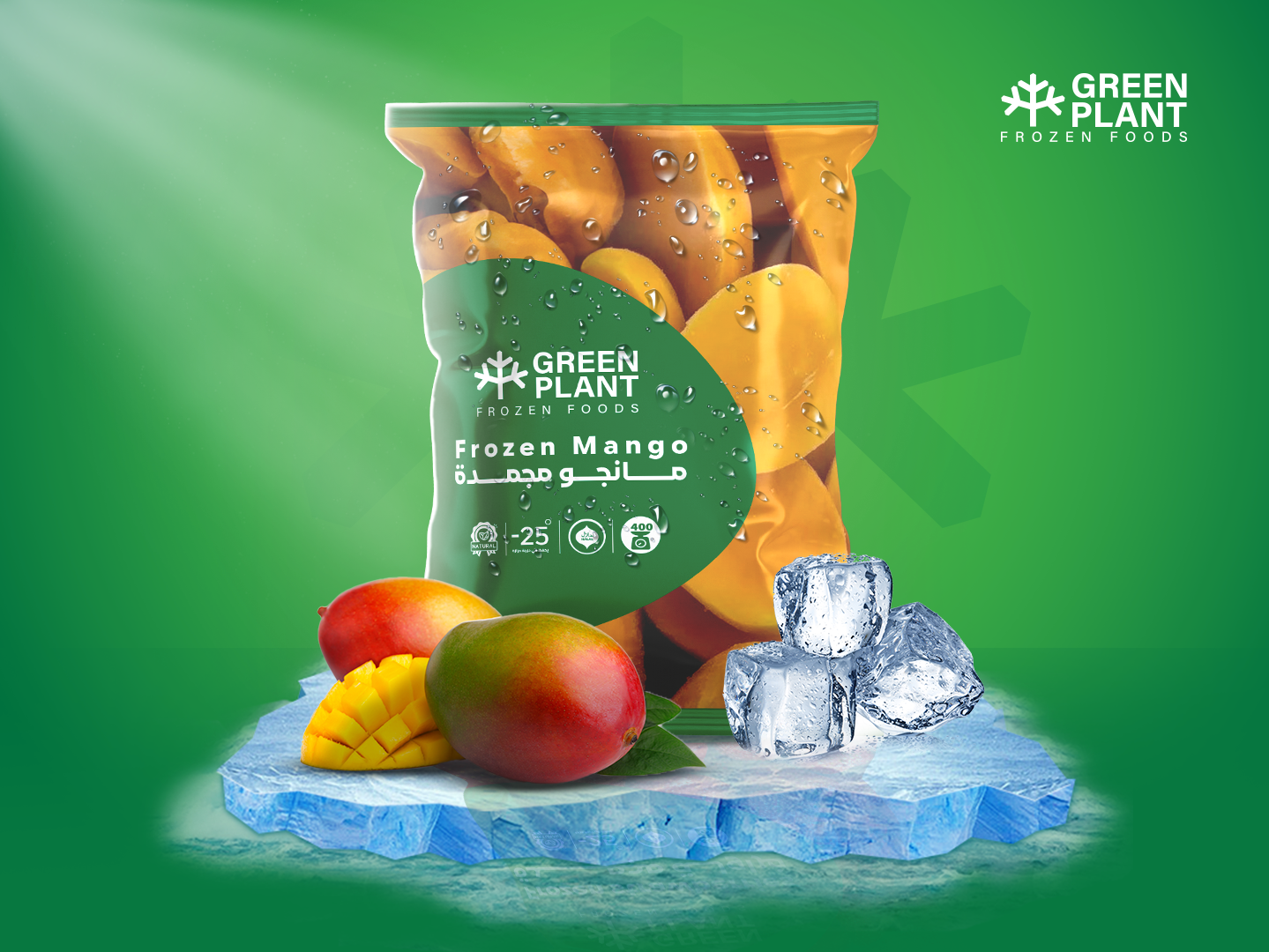 Frozen Mango – The green plant
